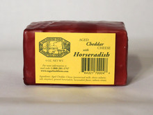4oz Aged Sharp Cheddar with Horseradish - Sugarbush Farm
