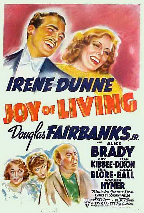 Joy Of Living (1938) - Irene Dunne Colorized Version DVD