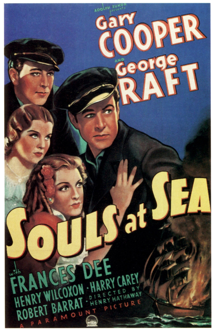 Souls At Sea (1937) - Gary Cooper DVD Colorized Version