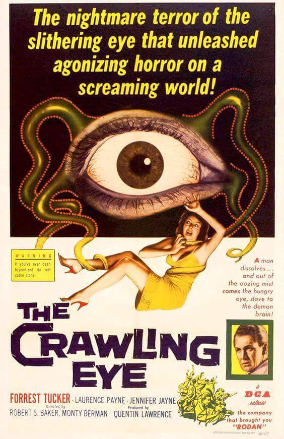The Crawling Eye (1958) - Forrest Tucker Colorized Version DVD