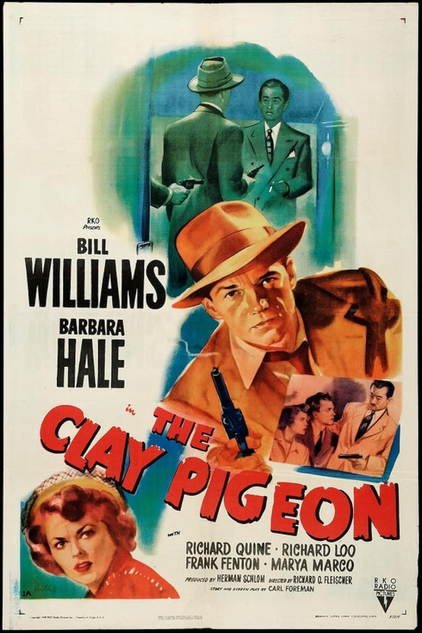 The Clay Pigeon (1949) - Bill Williams Colorized Version DVD