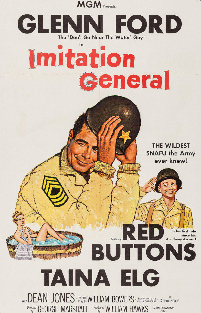 Imitation General (1958) - Glenn Ford Colorized Version DVD