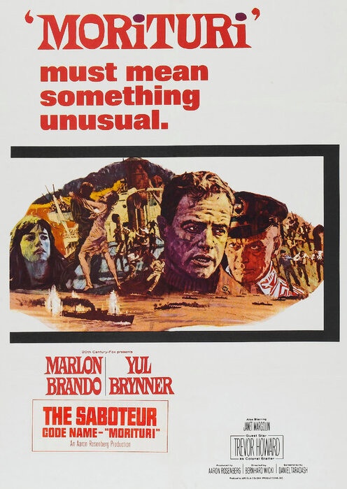 Morituri (1965) - Marlon Brando Colorized Version DVD