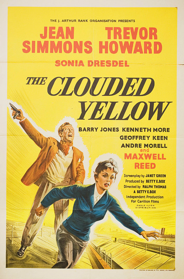 The Clouded Yellow (1951) - Jean Simmons Colorized Version DVD
