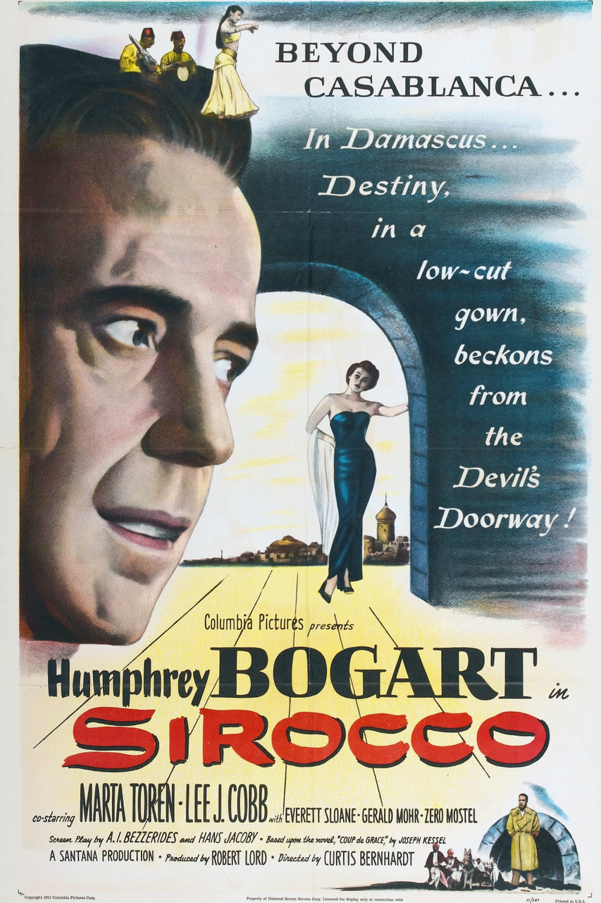 Sirocco (1951) - Humphrey Bogart Colorized Version DVD