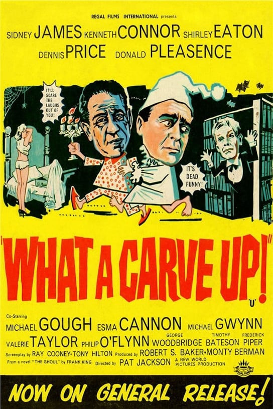 What a Carve Up ! (1961) - Sidney James Colorized Version DVD