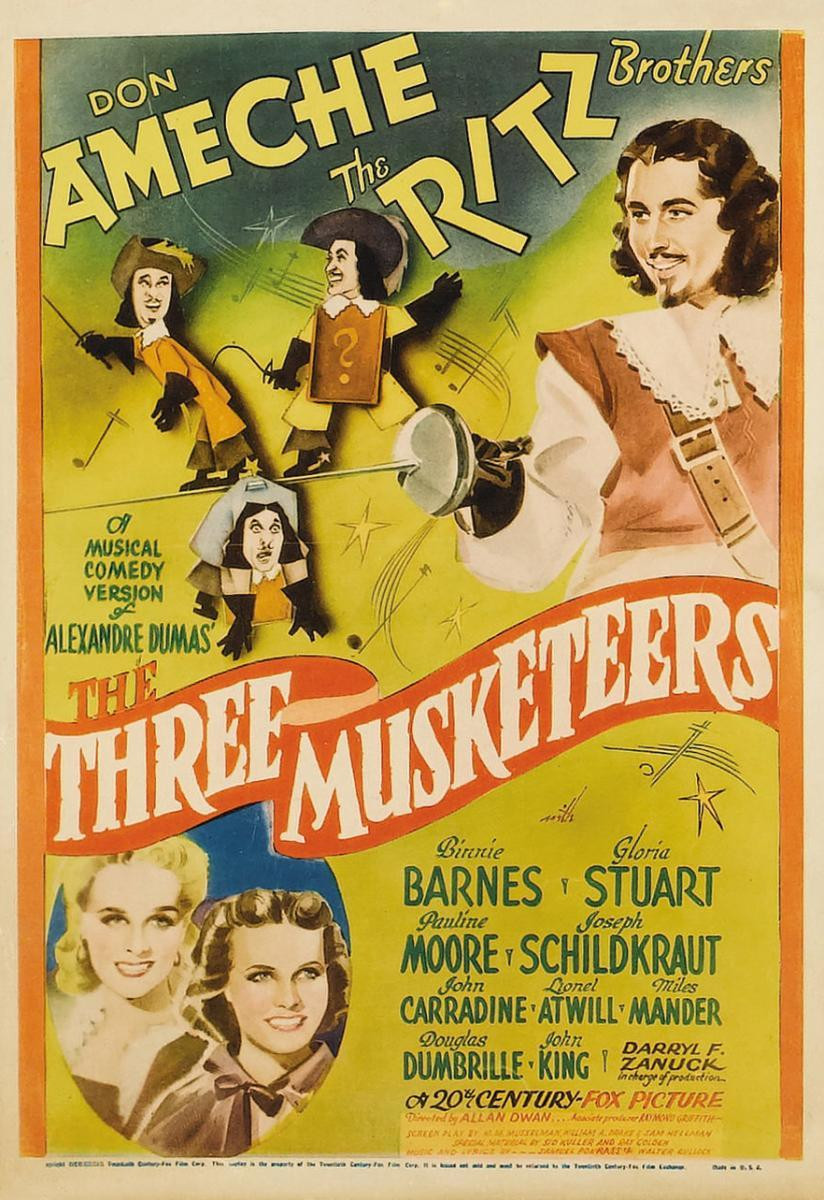 The Three Musketeers (1939) - Ritz Brothers Colorized Version