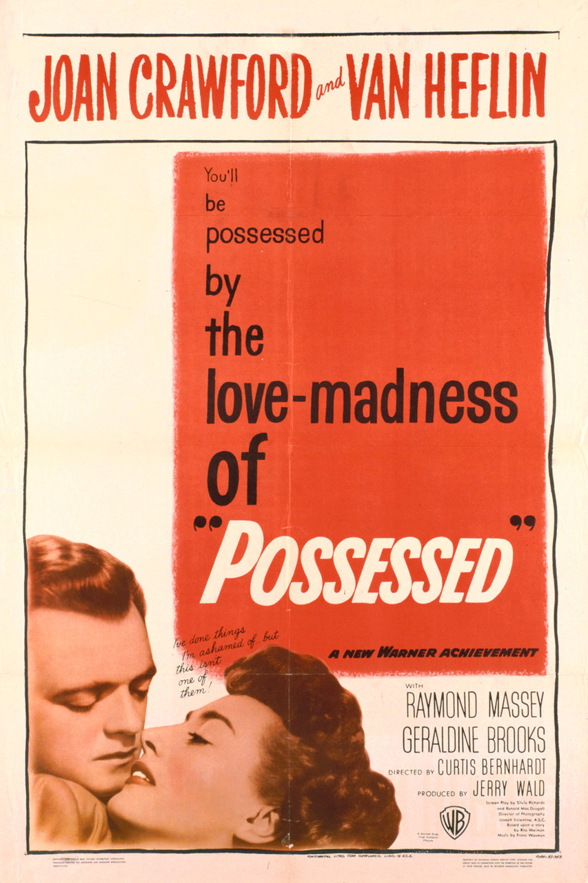 Possessed (1947) - Joan Crawford Colorized Version