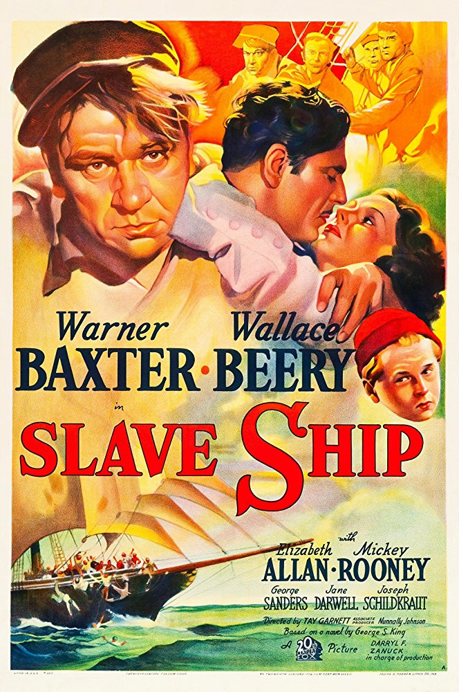 Slave Ship (1937) - Wallace Beery Colorized Version