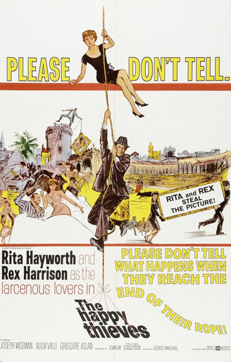 The Happy Thieves (1961) - Rex Harrison Colorized Version