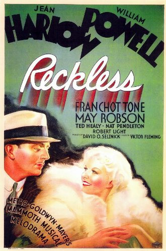 Reckless (1935) - Jean Harlow DVD Colorized Version