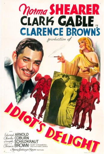Idiot´s Delight (1939) - Clark Gable Colorized Version