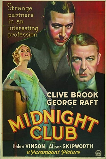 Midnight Club (1933) - George Raft Colorized Version