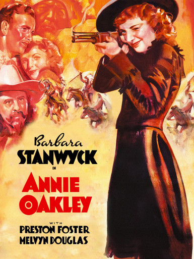 Annie Oakley (1935) - Barbara Stanwyck Colorized Version