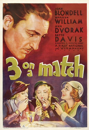 Three On A Match (1932) - Joan Blondell Colorized Version DVD