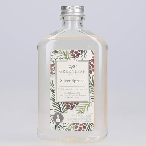 Greenleaf Reed Diffuser Oil 8.5 Oz.- Silver Spruce - Gyftzz.com - Gifts ...