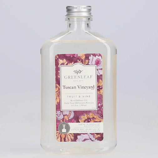 Greenleaf Reed Diffuser Oil 8.5 Oz.- Tuscan Vineyard - Gyftzz.com ...