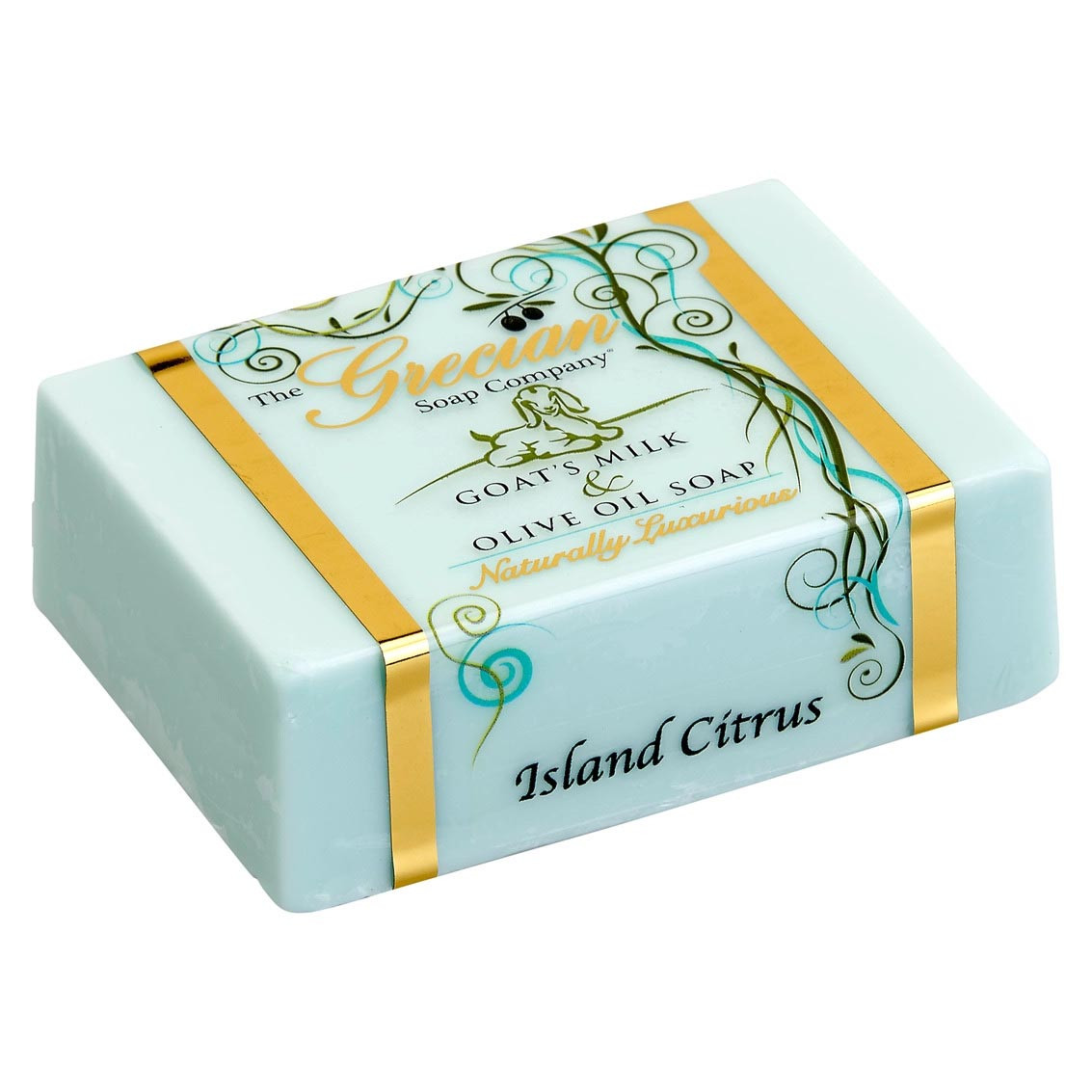 Grecian Soap Company Goats Milk & Olive Oil Soap 5 Oz. - Island Citrus ...