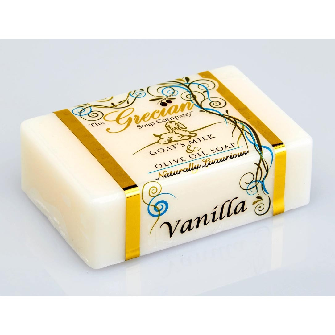 Grecian Soap Company Goats Milk & Olive Oil Soap 5 Oz. - Vanilla ...