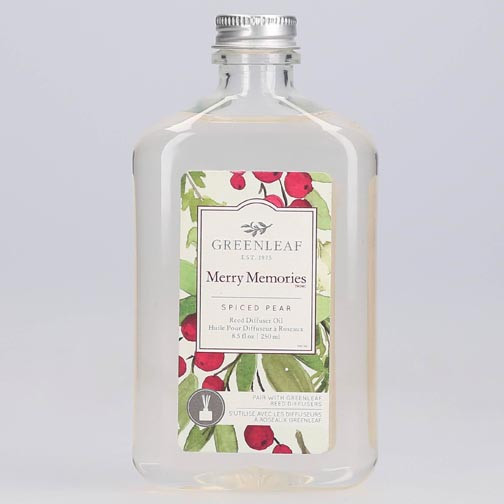 Greenleaf Reed Diffuser Oil 8.5 Oz.- Merry Memories - Gyftzz.com ...