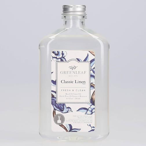 Greenleaf Reed Diffuser Oil 8.5 Oz. - Classic Linen - Gyftzz.com ...