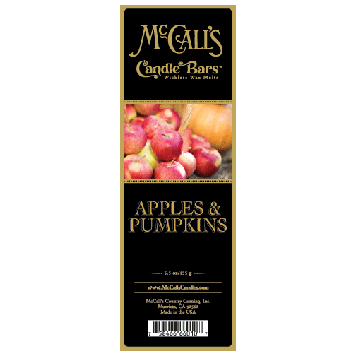 McCall's Candles Candle Bar 5.5 oz. - Apples & Pumpkins - Gyftzz.com ...
