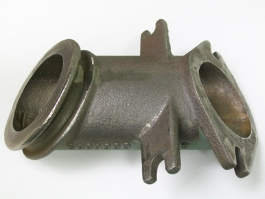 55-5000303, Spout, 90 Deg., 12" Blast Wheel, Goff, RimLoc