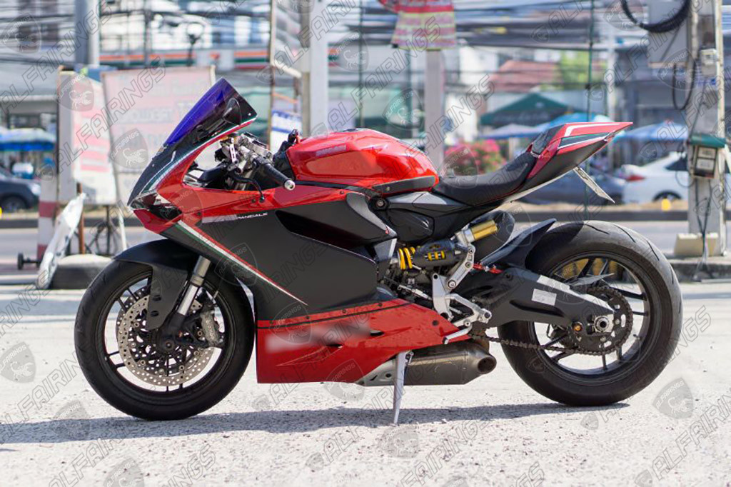 Ducati 899 1199 Panigale Tricolore Fairings - alFairings