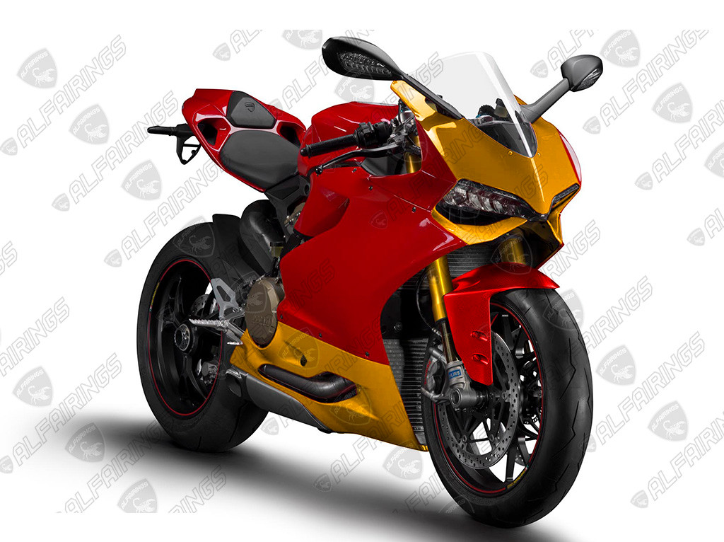 Ducati 899 1199 Panigale Iron Man Suit Fairings - alFairings