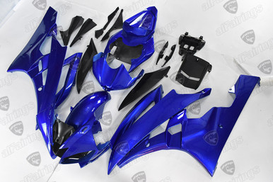 2006 2007 Yamaha YZF-R6 blue fairing kit - alFairings