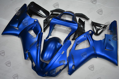 2000 2001 YZF-R1 matte sparkle blue fairings 35% off - alFairings