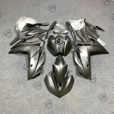 2015 2016 2017 2018 YZF-R3 metallic gray fairings 35% off - alFairings