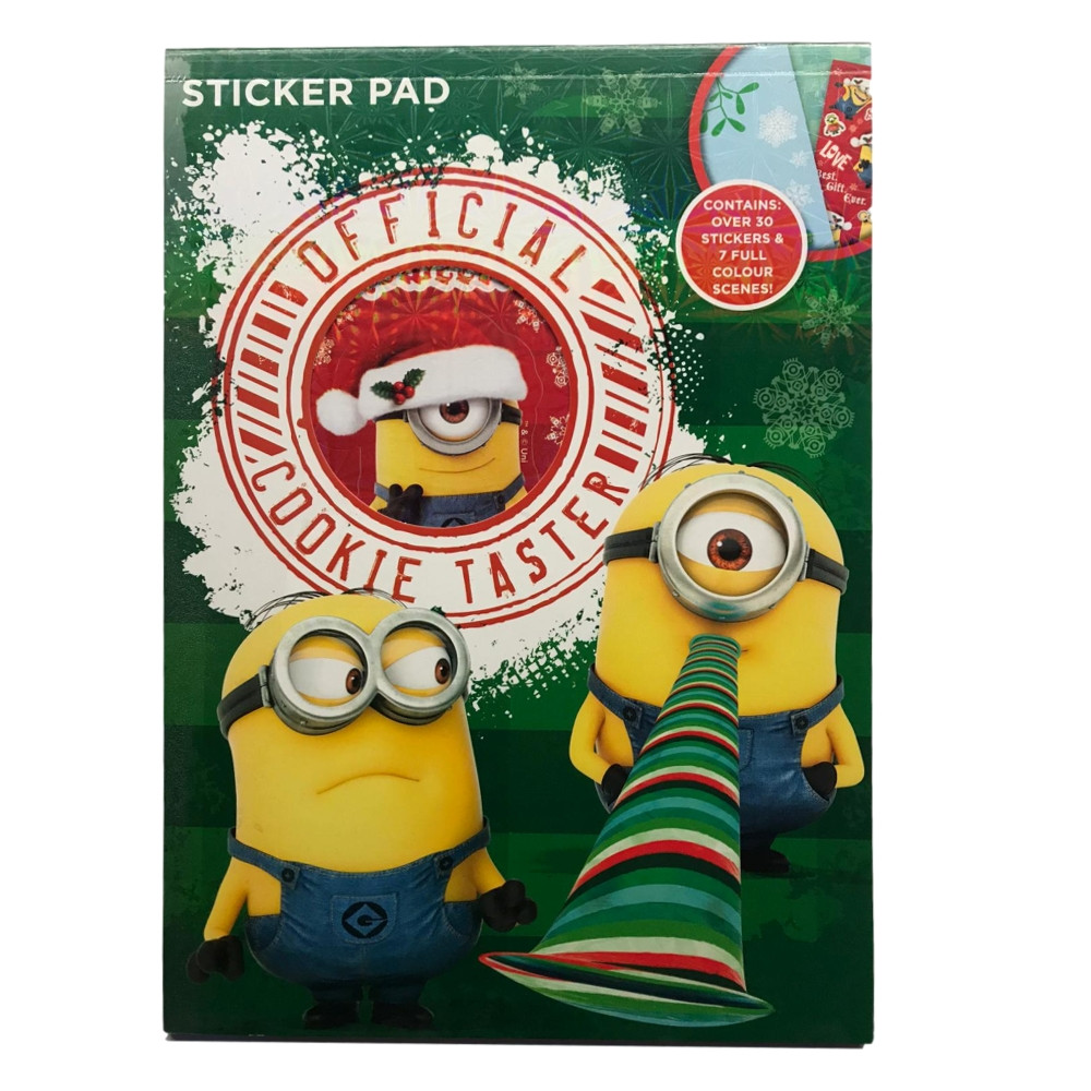 Despicable Me Minion Sticker Pad - Stationery Wholesale