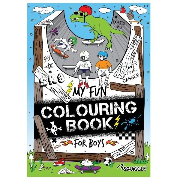 My Fun Colouring Book for Boys - Stationery Wholesale