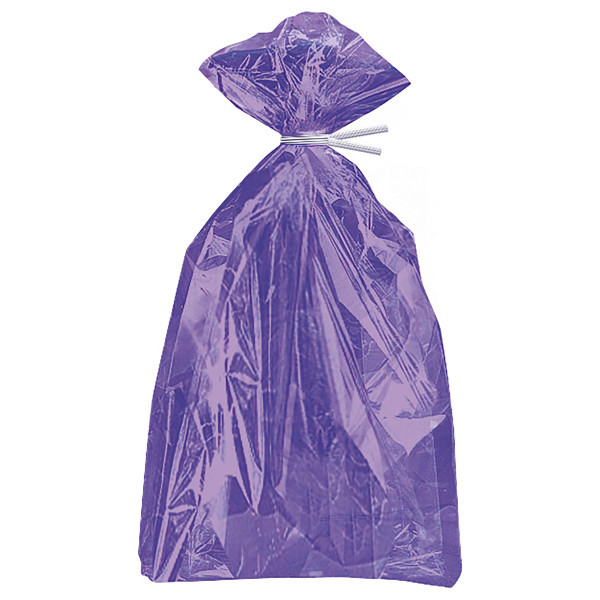 Pack of 30 Purple Cellophane Bags - Stationery Wholesale