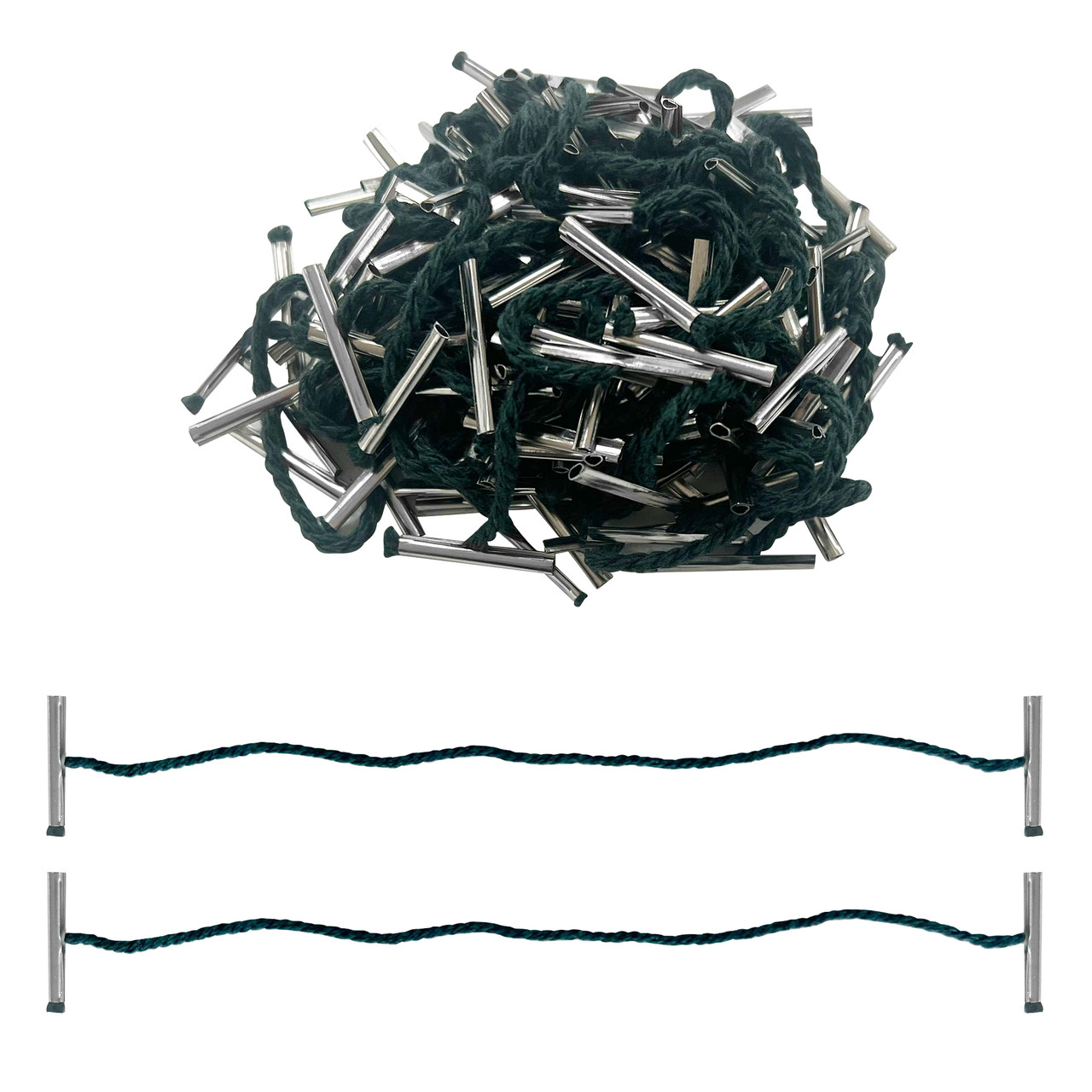 Pack of 100 203mm Metal End Treasury Tags - Stationery Wholesale