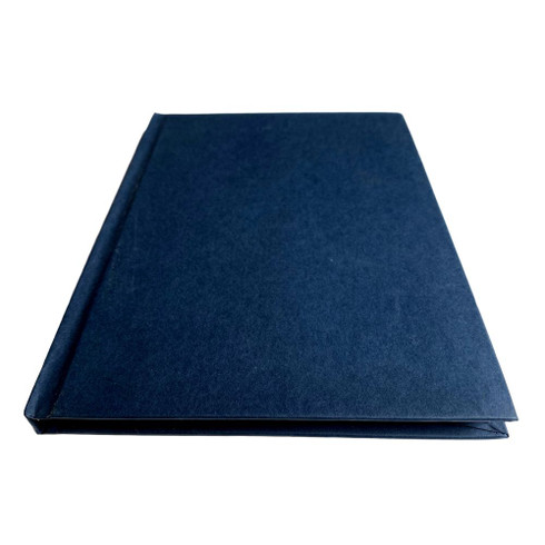 Blue A6 Manuscript Notebook 160 Pages - Stationery Wholesale