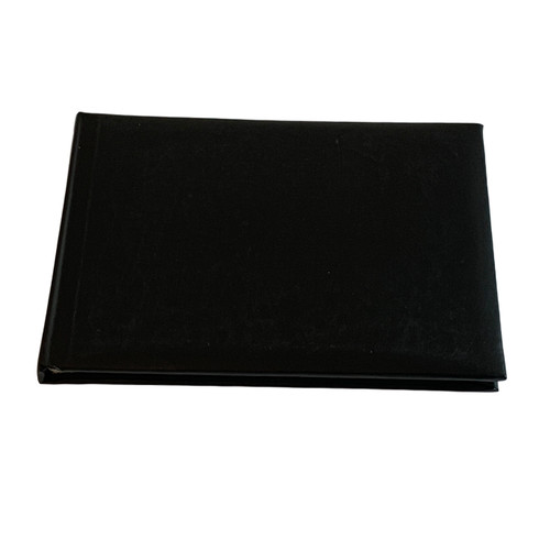 Plain Cover Black Autograph Book by Janrax - Signature End of Term ...