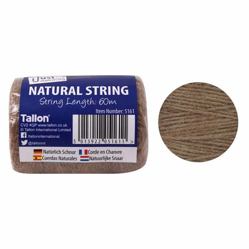 Ball of 60m Natural String - Stationery Wholesale