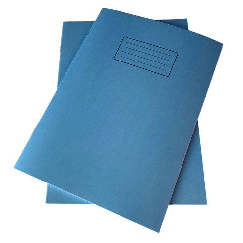 Pack of 25 Janrax A4 Blue 80 Pages Feint and Ruled Exercise Books ...