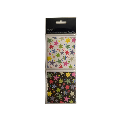 Pack of 8 Open Blank Cards - Stationery Wholesale
