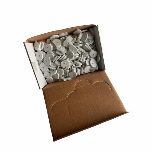 Pack of 200 White Key Cover Rubber Caps - Stationery Wholesale