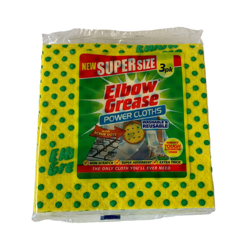 Pack of 3 Elbow Grease Supersize Cloth - Stationery Wholesale