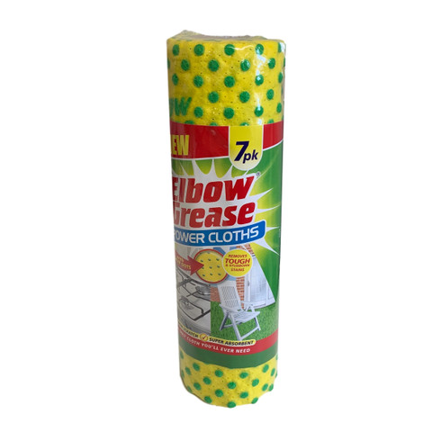 Pack of 7 Elbow Grease Power Cloth - Stationery Wholesale