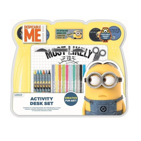 Despicable Me Activity Desk Set - Stationery Wholesale