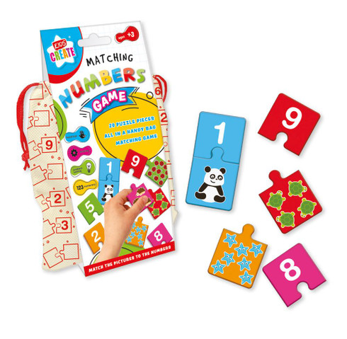 Matching Numbers Puzzle Game - Stationery Wholesale
