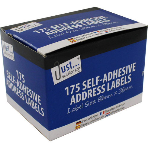 175 Self-Adhesive Address Labels - Stationery Wholesale