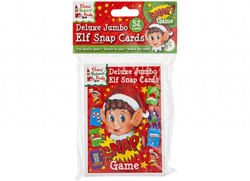 Pack of 52 Pieces Christmas Elf Snap Card Game in Polybag With Header ...