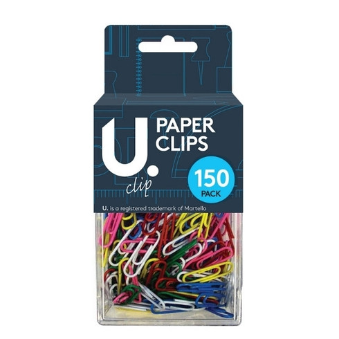 Pack of 150 Paper Clips - Stationery Wholesale