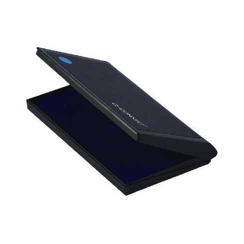 Q-Connect Blue Large Stamp Pad Blue - Stationery Wholesale